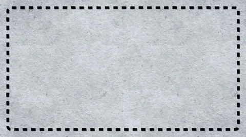Frame Dashes Border Paper Texture Animat... | Stock Video | Pond5