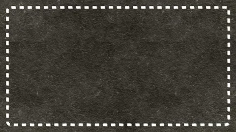Frame Dashes Border Paper Texture Animat... | Stock Video | Pond5