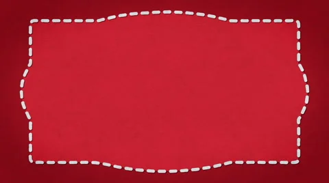 Frame Dashes Border Paper Texture Animat... | Stock Video | Pond5