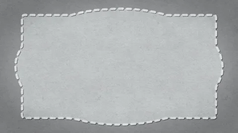 Frame Dashes Border Paper Texture Animat... | Stock Video | Pond5