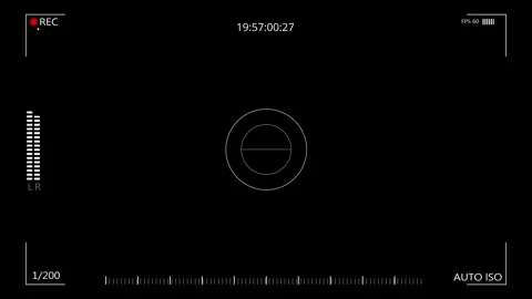 Frame HUD element Technology HUD Camera ... | Stock Video | Pond5