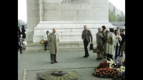 France 1977, 70s Paris: Bustling City St... | Stock Video | Pond5