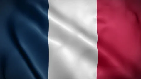 France flag background realistic waving ... | Stock Video | Pond5