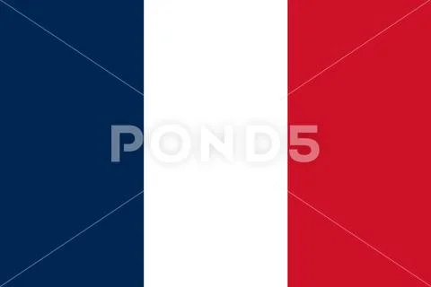 France flag standard shape and color ,Symbols of France, template for ...