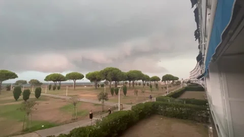 France: Massive Lightning Strike Caught ... | Stock Video | Pond5