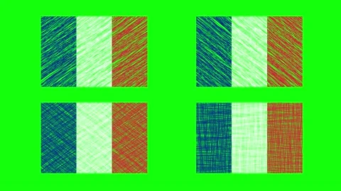 France Scribble Animation on Green Scree... | Stock Video | Pond5