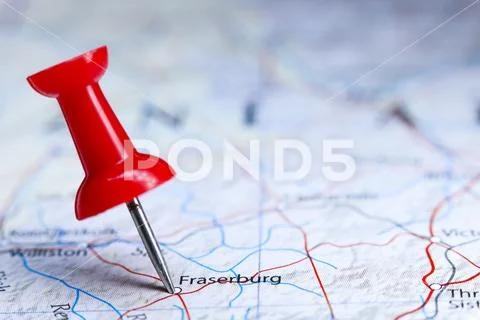 Fraserburg, South Africa pin on map ~ Hi Res #295058403