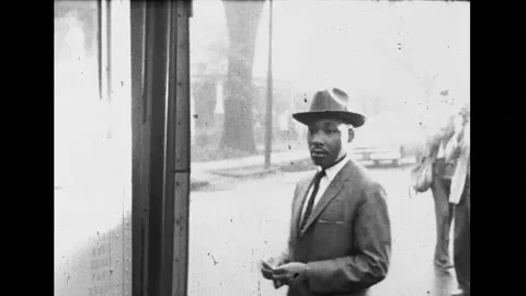 Freedom Riders, Martin Luther King Jr. R... | Stock Video | Pond5