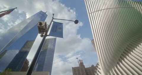Freedom Tower and Oculus Dove World Trad... | Stock Video | Pond5