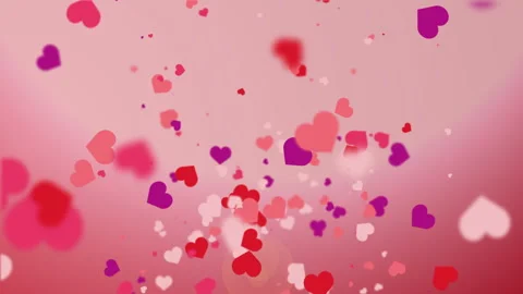 Animated Falling Hearts Stock Footage ~ Royalty Free Stock Videos | Pond5