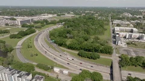 Freeway in Baton Rouge, Louisiana with t... | Stock Video | Pond5