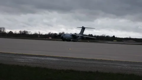 French self-propelled howitzer CAESAR ar... | Stock Video | Pond5