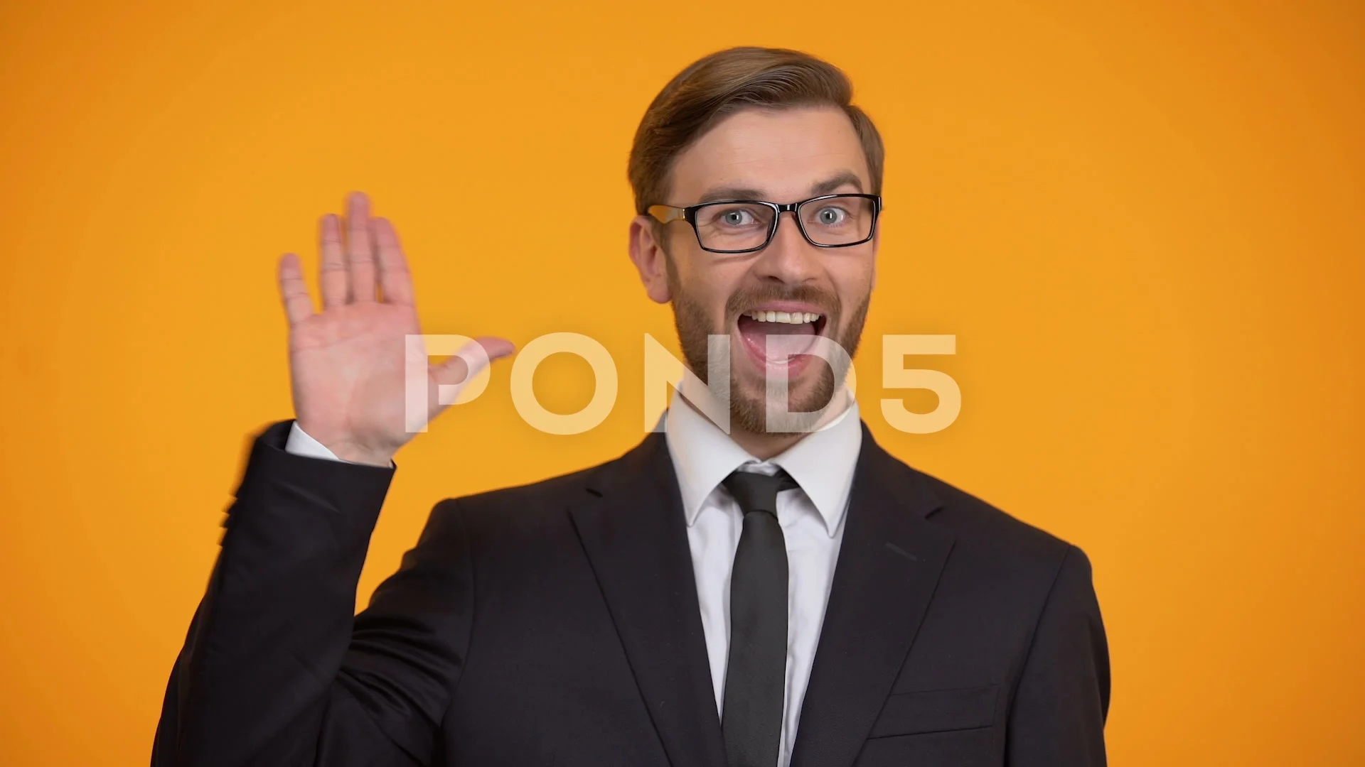 Friendly Person Waving