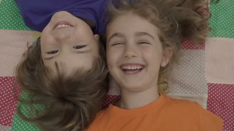 Friends selfie. Excited young children p... | Stock Video | Pond5