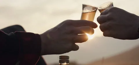 Toast Sunset Stock Footage ~ Royalty Free Stock Videos | Pond5