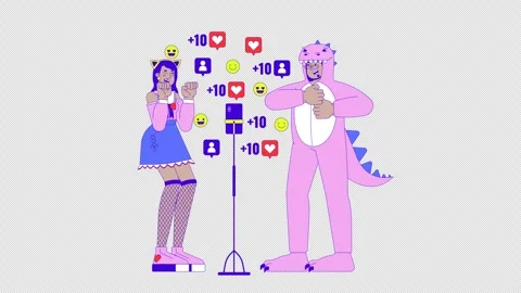 Friends viral dance on social media line... | Stock Video | Pond5