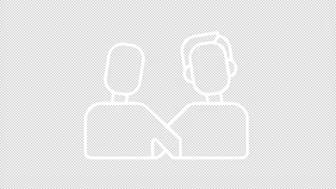 Friendship Icon Stock Video Footage | Royalty Free Friendship Icon ...