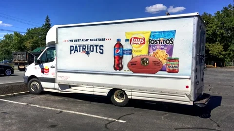 Frito Truck Patriots Lays Potato Chip Delivery Truck