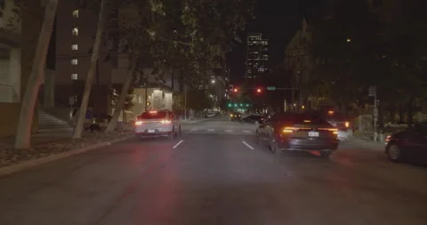 Front driving plate - West 5th Street at... | Stock Video | Pond5