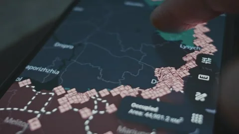 The front line and offensive of Russian ... | Stock Video | Pond5