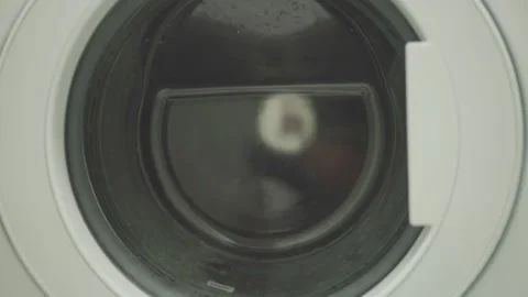 Front-loader Washing Machine With Laundr... | Stock Video | Pond5