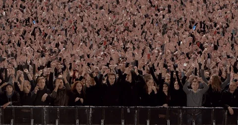Crowd Cheering Stock Footage ~ Royalty Free Stock Videos | Pond5