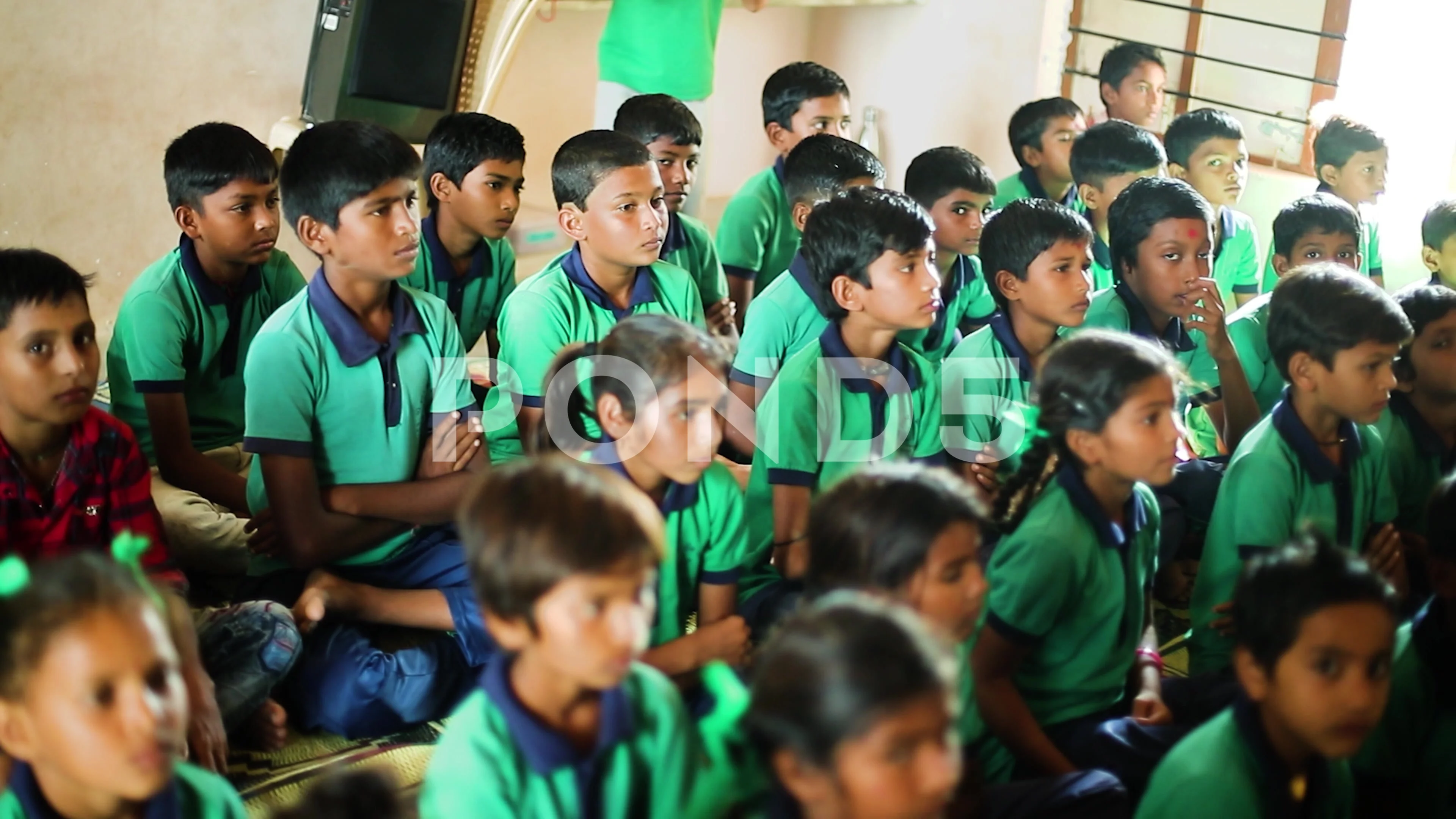 Indian Kids Going To School