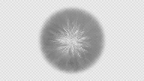 Front View of Isolated Smoke Portal with... | Stock Video | Pond5