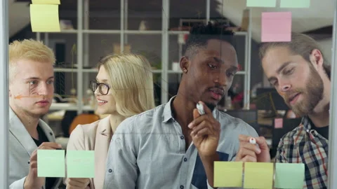 Front view of likable good-tempered smar... | Stock Video | Pond5