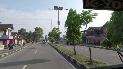 Front View Vehicle Shot, Road Traffic, Y... | Stock Video | Pond5