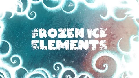 Frozen Ice Elements for After Effects ~ After Effects #165215235