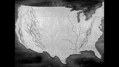 The frozen pioneer history of North and ... | Stock Video | Pond5