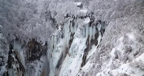 Frozen Waterfalls Stock Video Footage | Royalty Free Frozen Waterfalls ...