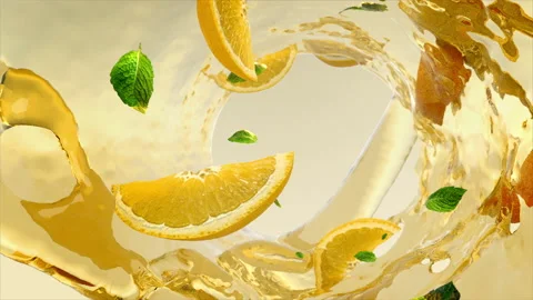Juice Splash Stock Footage ~ Royalty Free Stock Videos | Pond5