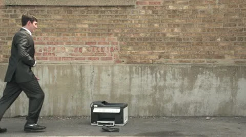 Man Kicking Stock Footage ~ Royalty Free Stock Videos | Pond5