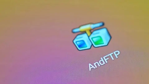 FTP App Icon Launching On Smartphone Scr... | Stock Video | Pond5