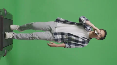 Drinking Green Screen Stock Video Footage | Royalty Free Drinking Green ...