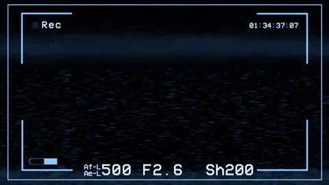 Full camera base scene VHS lines flicker... | Stock Video | Pond5