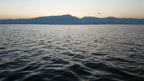 Full HD footage real time lake with wave... | Stock Video | Pond5
