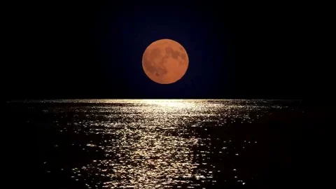 Moon Reflection Stock Video Footage | Royalty Free Moon Reflection ...