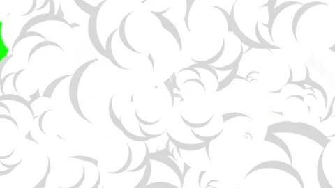 Full White Smoke Bomb (Green Screen) 4K | Stock Video | Pond5