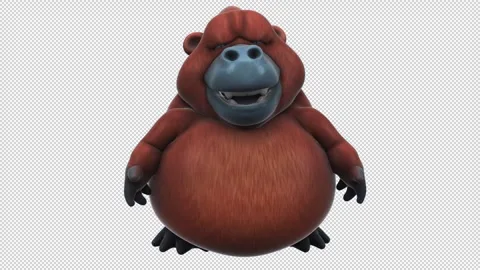 Cartoon Apes Stock Footage ~ Royalty Free Stock Videos | Pond5