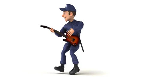 Cartoon Cop Stock Footage ~ Royalty Free Stock Videos | Pond5