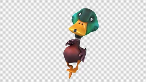 Cartoon Duck Stock Footage ~ Royalty Free Stock Videos | Pond5