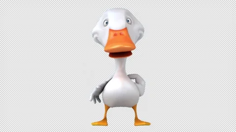 Cartoon Duck Stock Footage ~ Royalty Free Stock Videos | Pond5