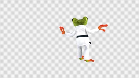 Karate Frog Cartoon Stock Videos – Royalty-Free HD & 4K Videos