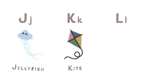 Fun ABC animated learning video for kids | Stock Video | Pond5