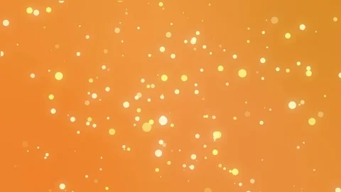 Fun animated orange particle background | Stock Video | Pond5