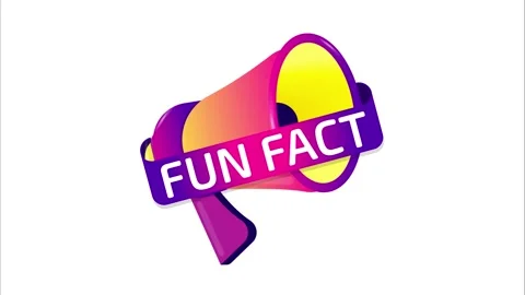Fun fact banner, label, badge icon with ... | Stock Video | Pond5
