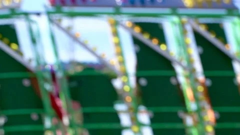 Fun Fair Spinning Wheel | Stock Video | Pond5